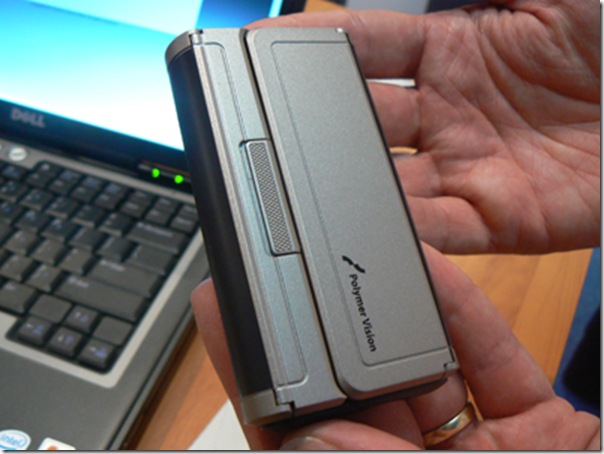 Readius : Polymer Vision E-ink Readius, l'eBook de poche [Démo Vidéo]