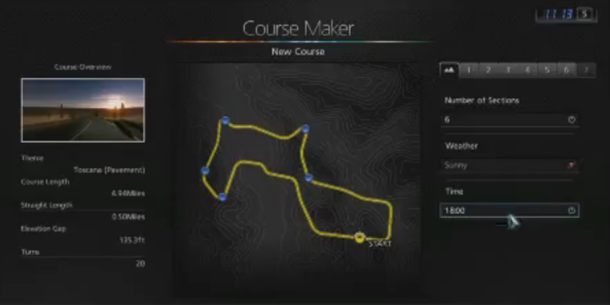 DÉMO ÉDITEUR DE CIRCUITS / COURSES GRAN TURISMO 5 (GT5)
