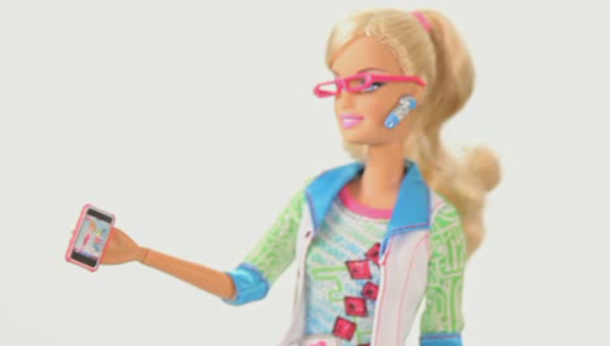 BARBIE GEEK - INFORMATICIENNE (vidéo)